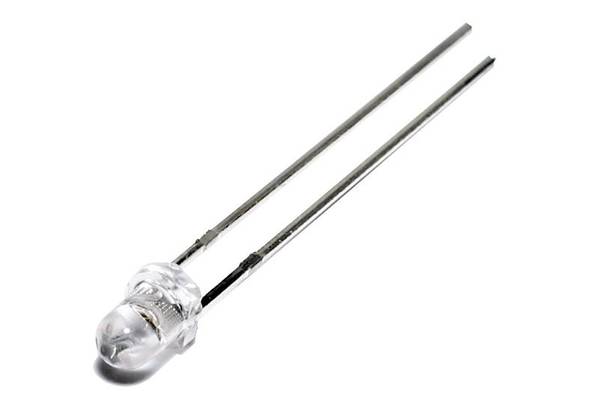 LED 3mm WHITE 30deg 12V With resistor - Partco.shop