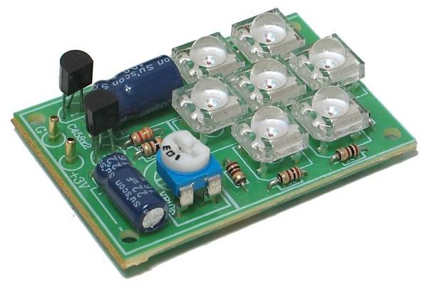 HOBBY KIT FK141, DISPLAYING FLASHER WITH EXTRA BRIGHT LEDS - Partco.shop