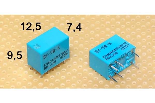 MINIATURE RELAY SPDT 1A 5VDC - Partco.shop