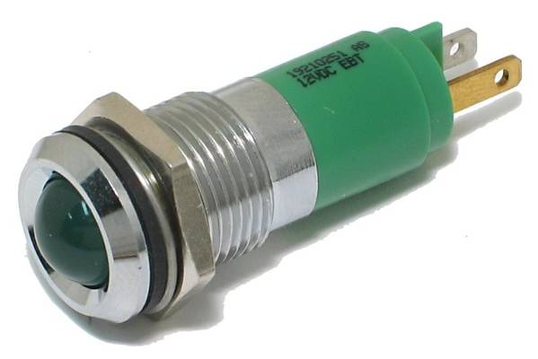10mm LED INDICATOR LIGHT 24V GREEN - Partco.shop